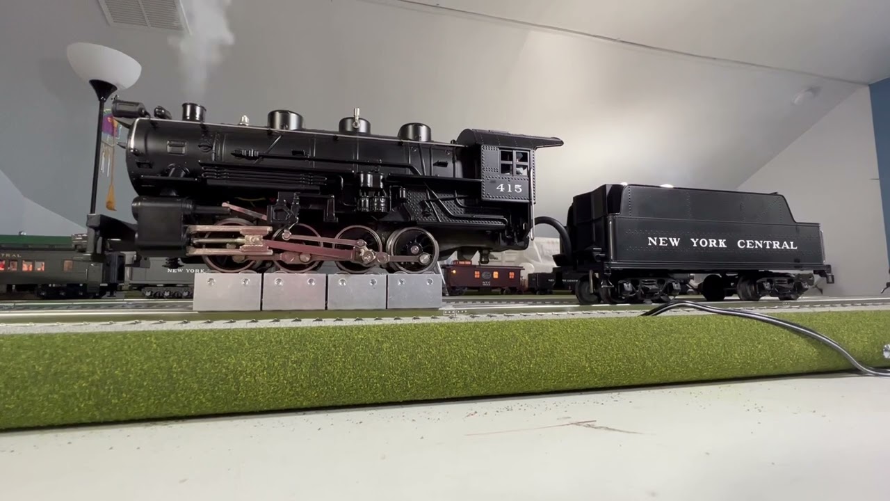 O Gauge MTH RK 0-8-0 Switcher w/ ERR & JW&A Smoke Enhancements - YouTube