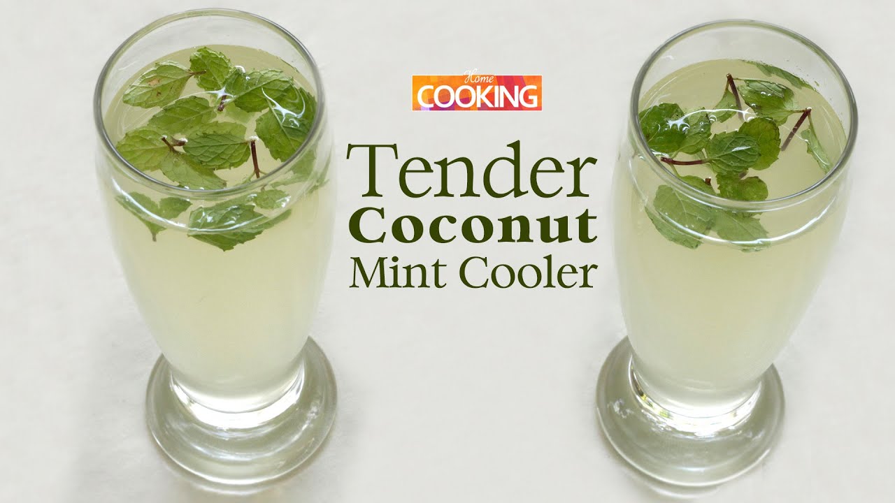 Tender Coconut Mint Cooler | Drinks - YouTube