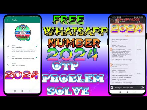 How To Create Fake Whatsapp Account || Fake Numara Almak || Free Whatsapp Number 2024