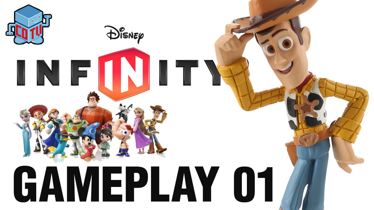 Disney Infinity Toy Story Playset WOODY Gameplay - YouTube