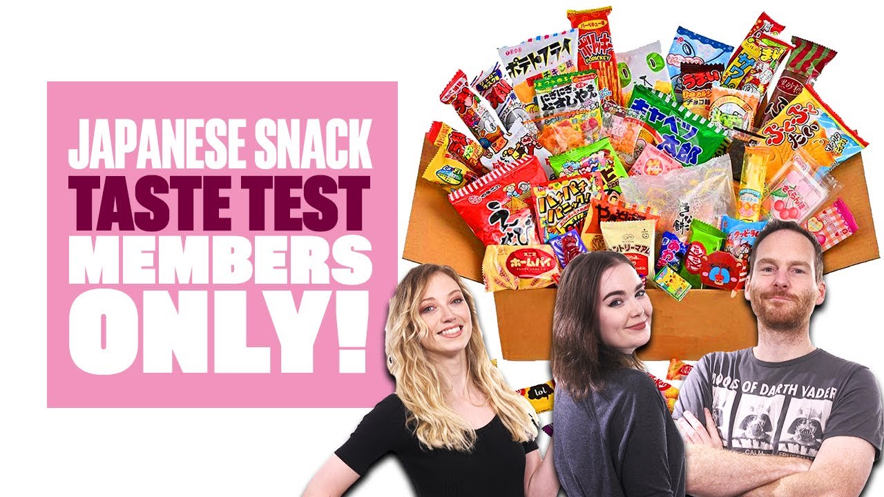 Ultimate Japanese Snack Taste Test! Which snacks are our favourites ...