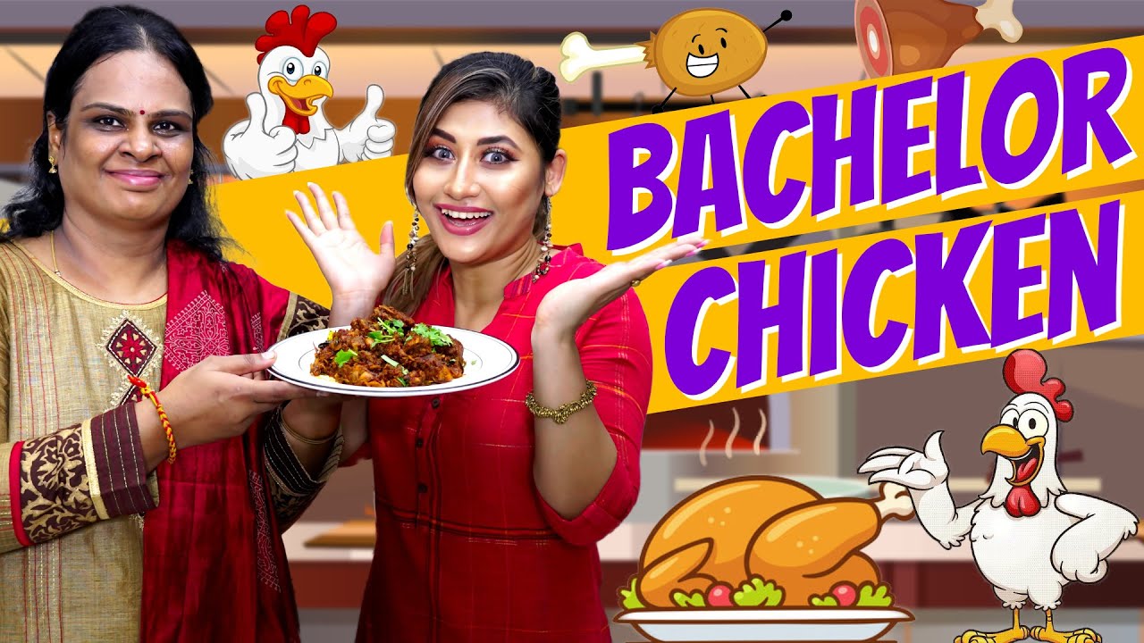 Sunita Cooking Bachelor Chicken🥘👩‍🍳🍳🍗🐣 | Fun Overloaded 😂 | Sunita ...
