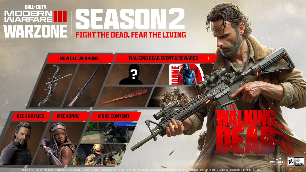 NEW MW3 The Walking Dead Crossover Update! (Operators, Event, Weapons ...