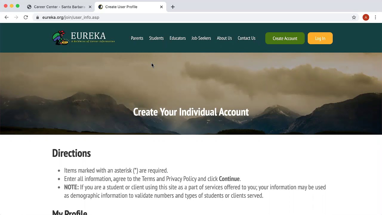 How to Create Eureka Account - YouTube