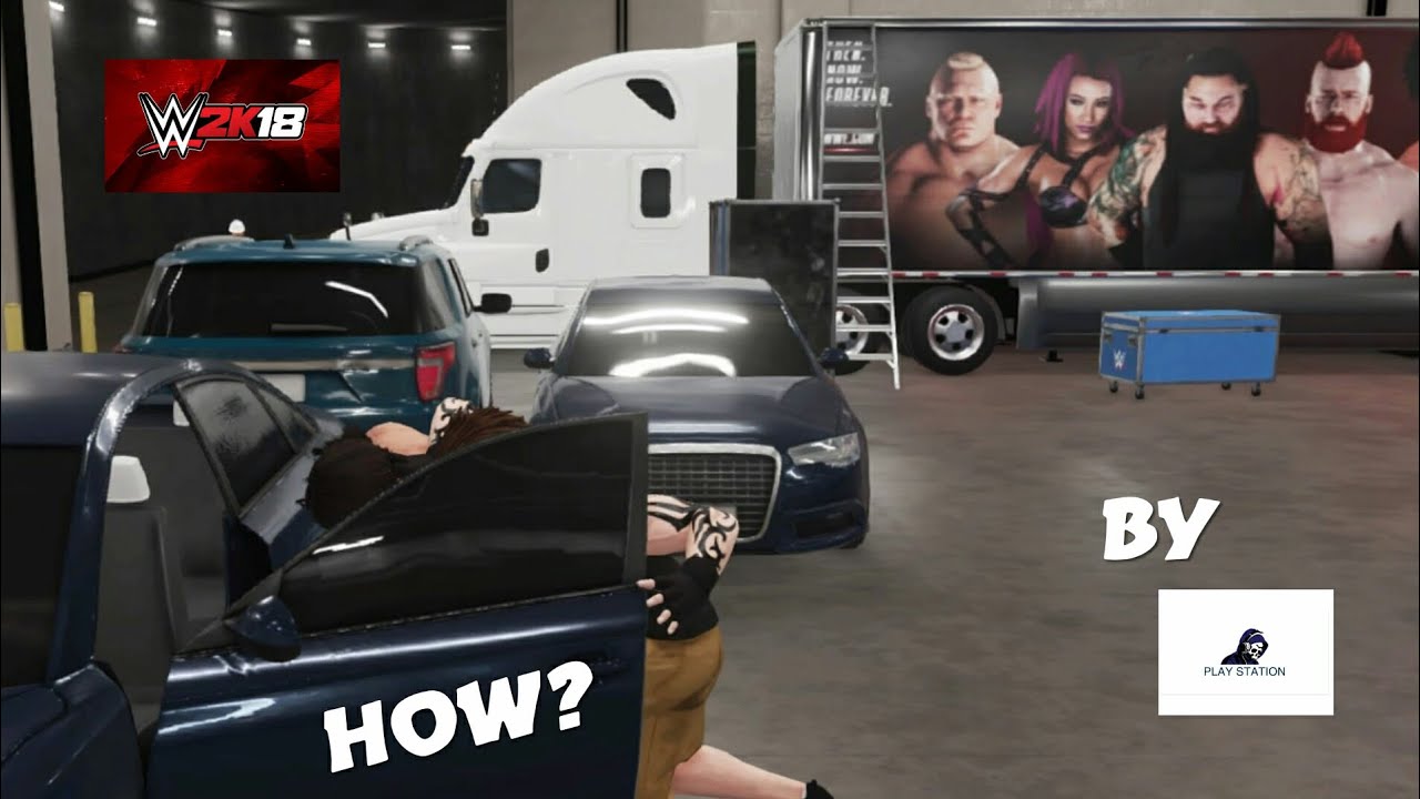 HOW TO OPEN CAR DOOR!!!WWE 2K18!!! - YouTube