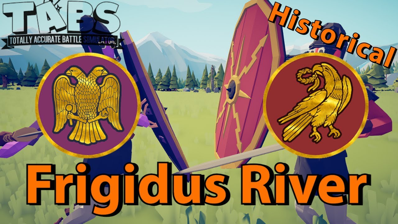 Battle of the Frigidus river -TABS - Historical Battle - YouTube