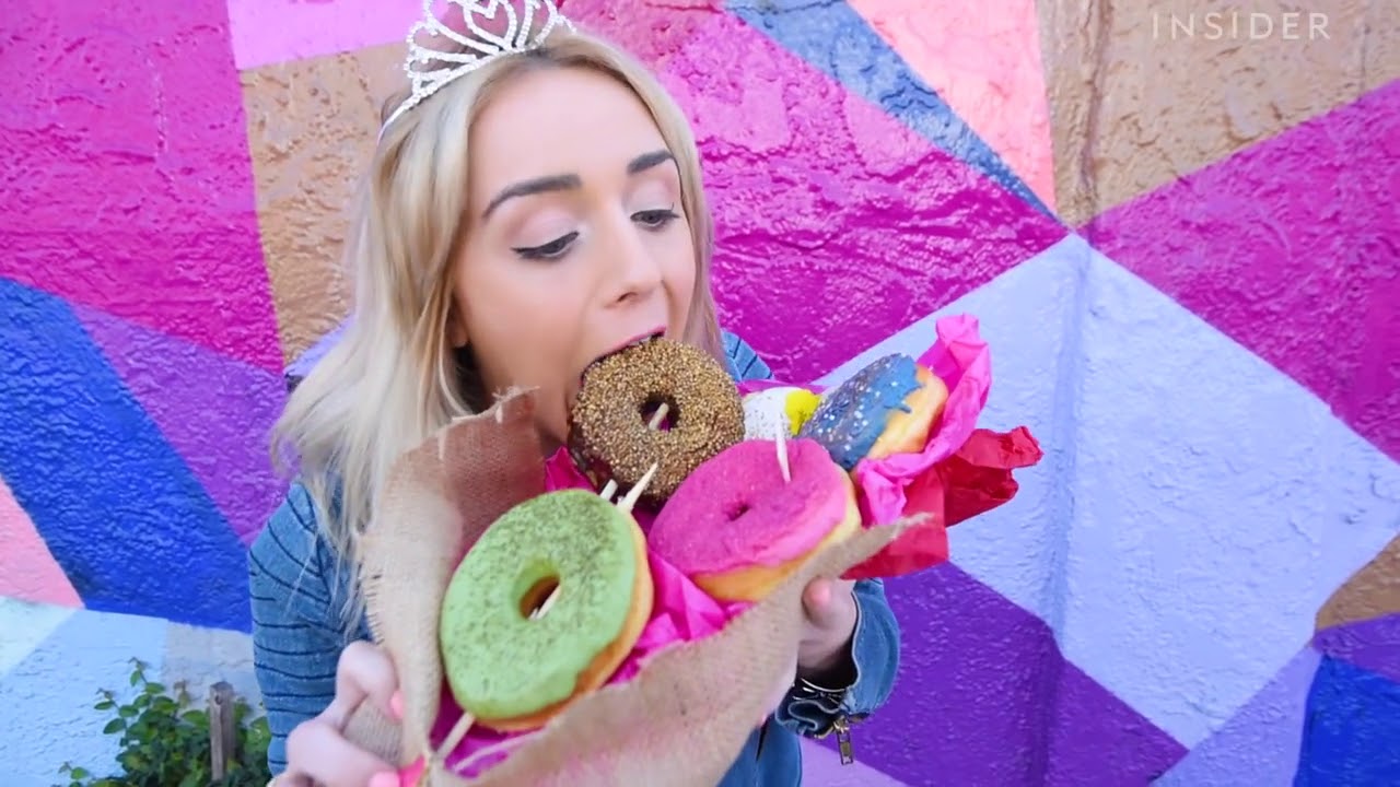 Doughnut Bouquet from Donut Princess LA - YouTube