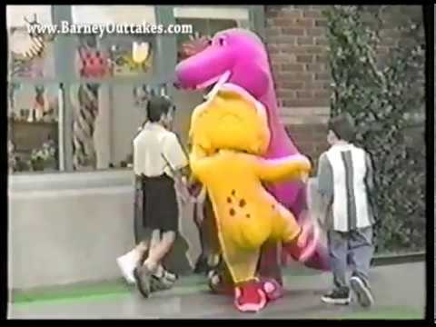 Barney the Dinosaur Outtakes - Crew Pranks (Here Comes the Firetruck ...