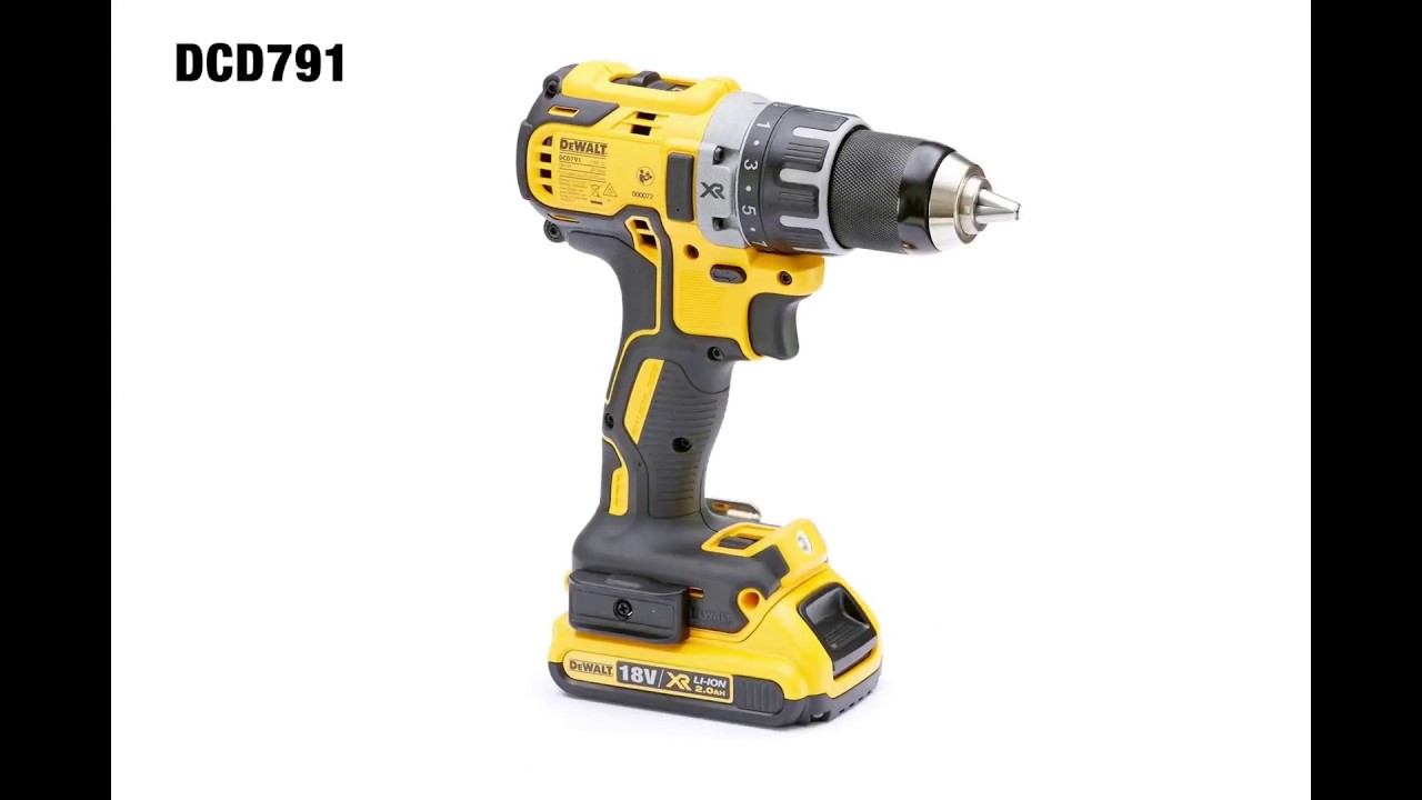 DEWALT DCD791 Brushless Drill Driver - YouTube
