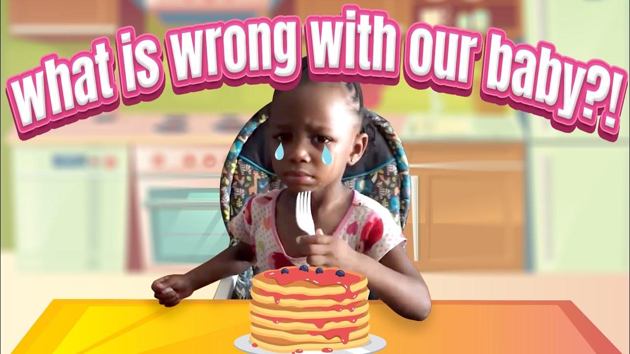 Baby Sage throws an Epic Temper Tantrum at Breakfast - YouTube