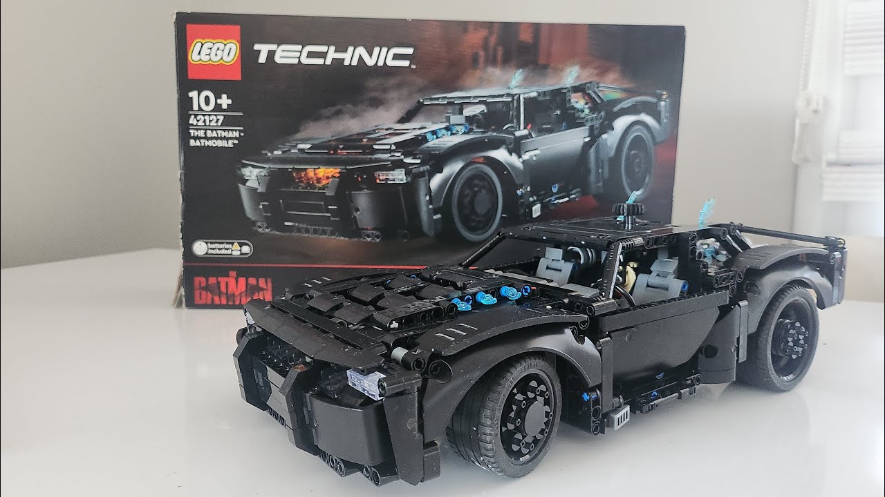 LEGO TECHNIC- THE BATMAN- BATMOBILE- LEGO SET 42127 - YouTube