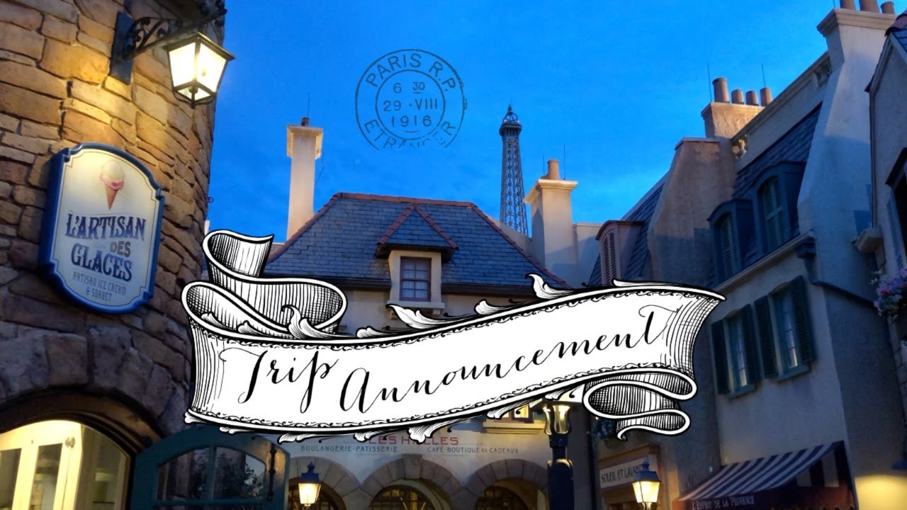 Exciting Trip Announcement! - YouTube