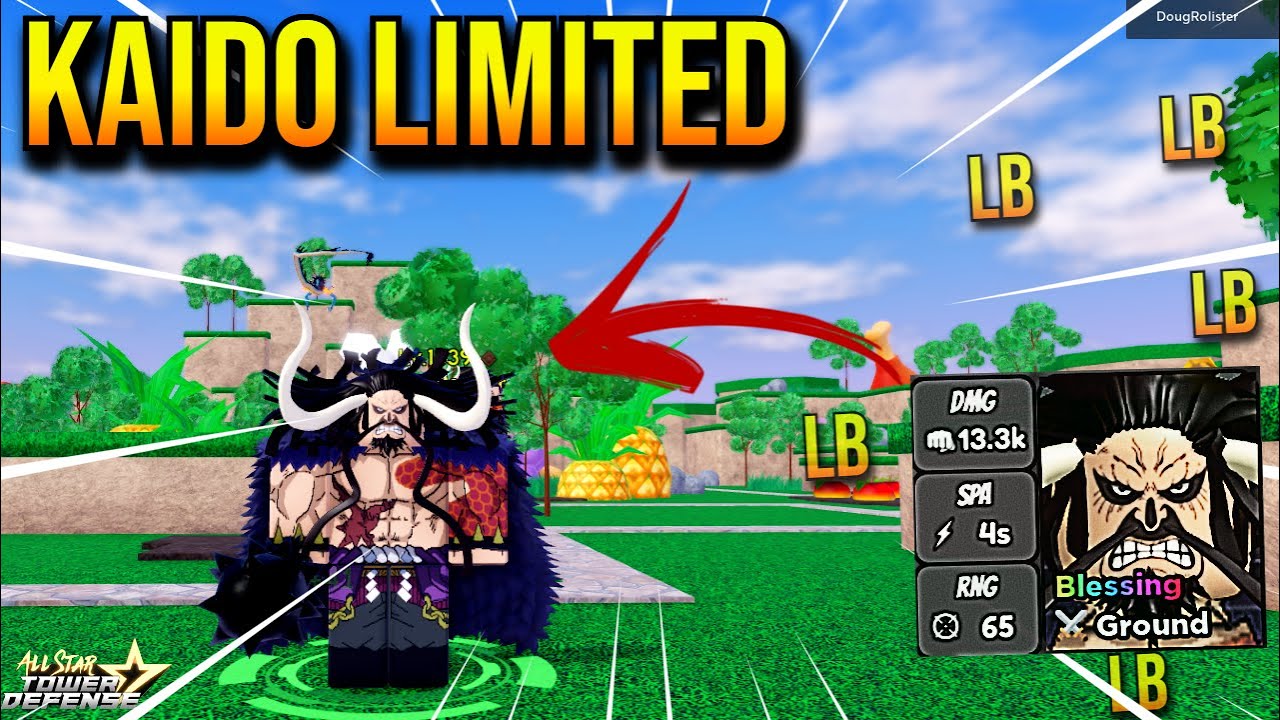 NEW SHOWCASE FIRST 6 STAR KAIDO ALL STAR TOWER DEFENSE - YouTube