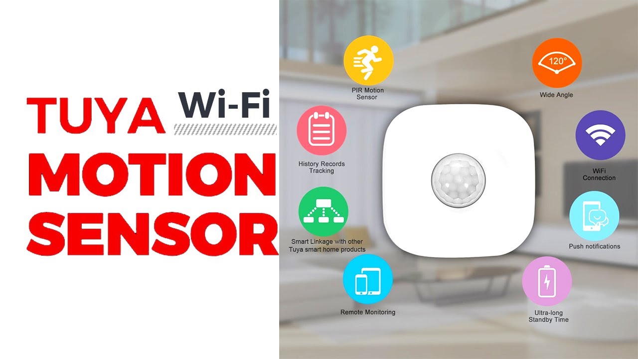 Installing a Human Body Motion Sensor | Tuya PIR Motion Sensor - YouTube