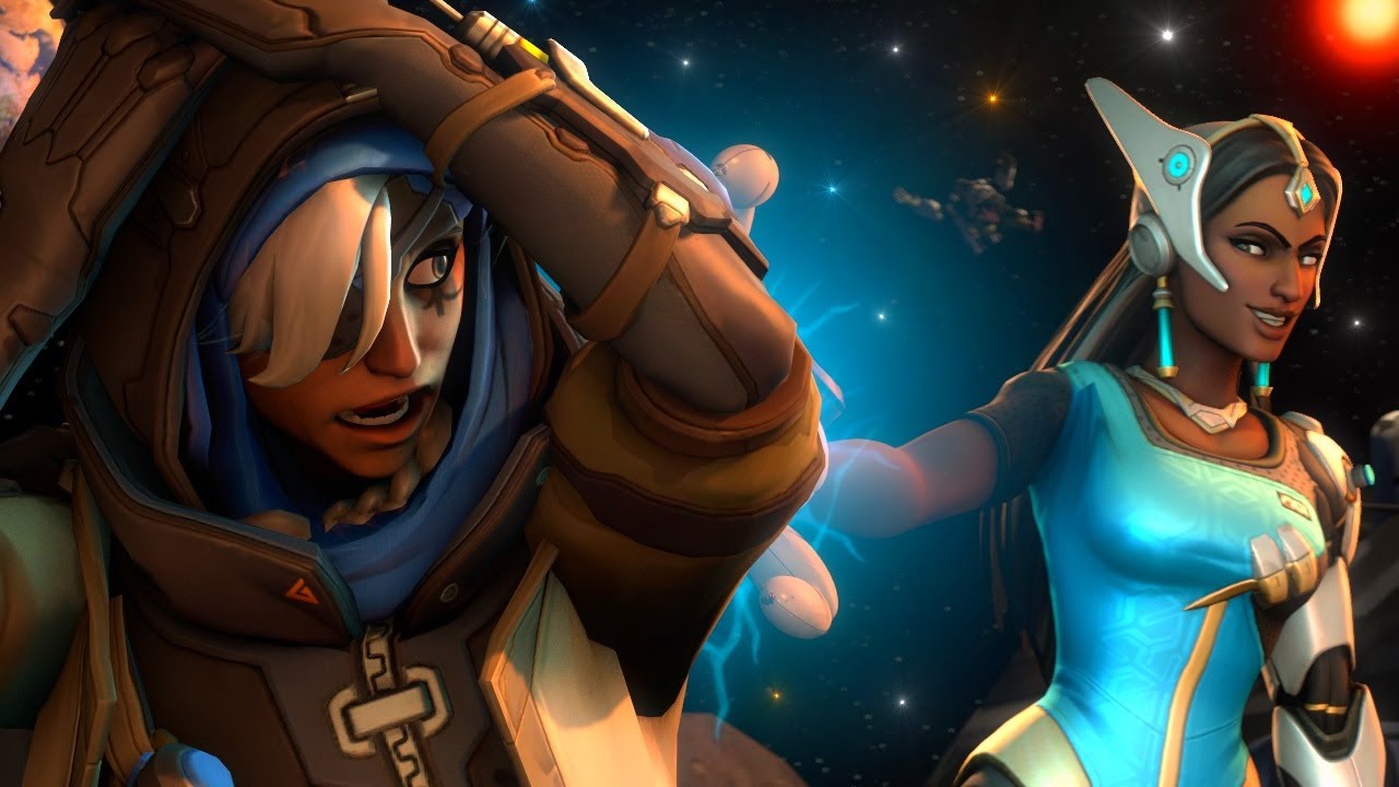 ZERO GRAVITY DODGE BALL! [OVERWATCH] - YouTube