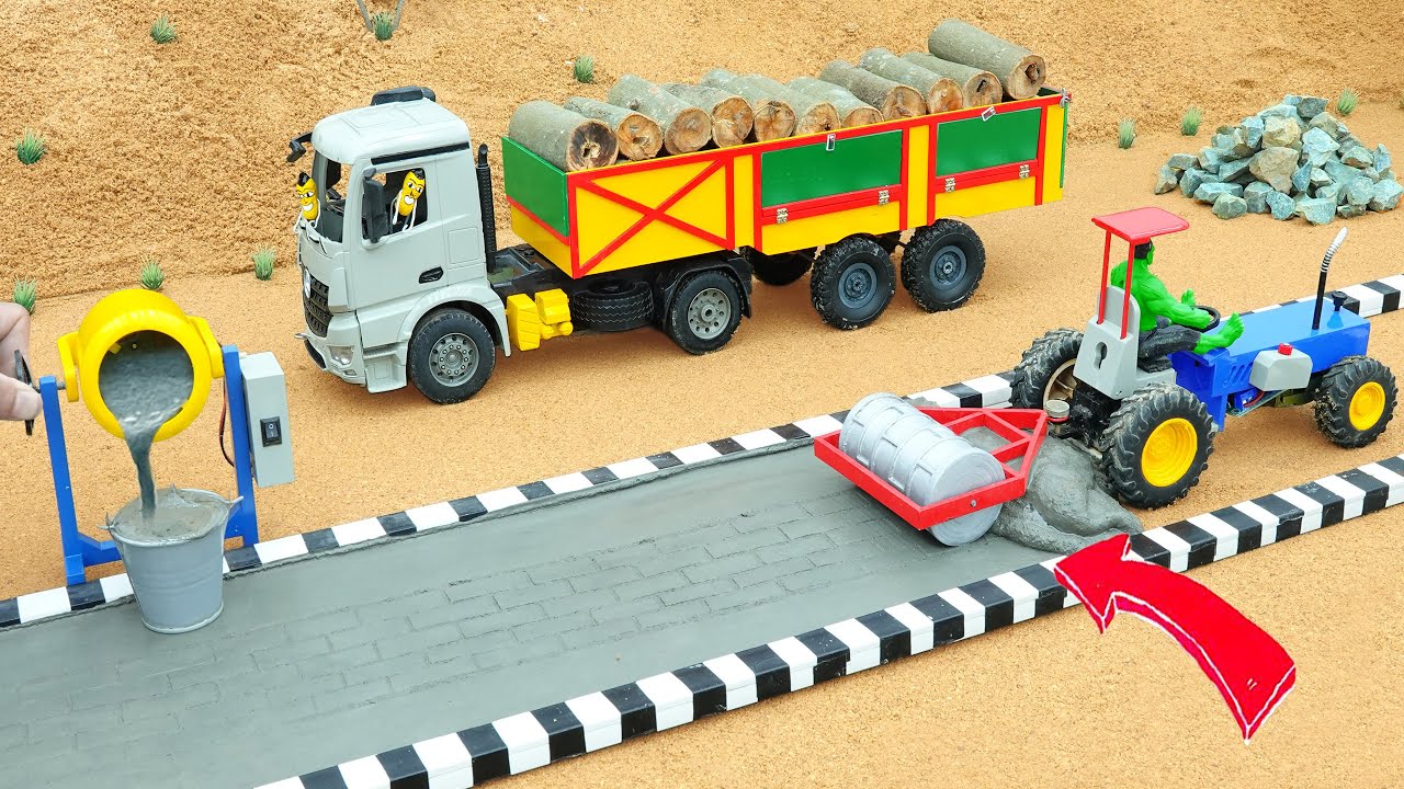DIY Science Project: How to Build an Amazing Road with a Tractor ...