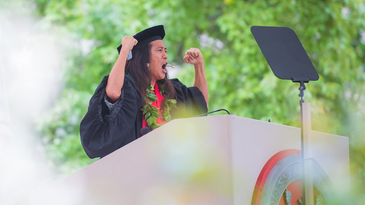 Poet Kealoha Wong '99 speaks to MIT graduates at special ceremony - YouTube