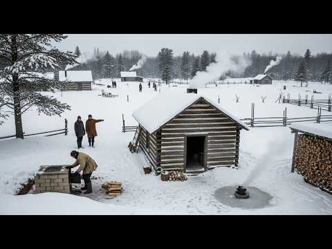 163His Cabin Had No Stove or Chimney — Until Neighbors Found Him Warm at −35°F