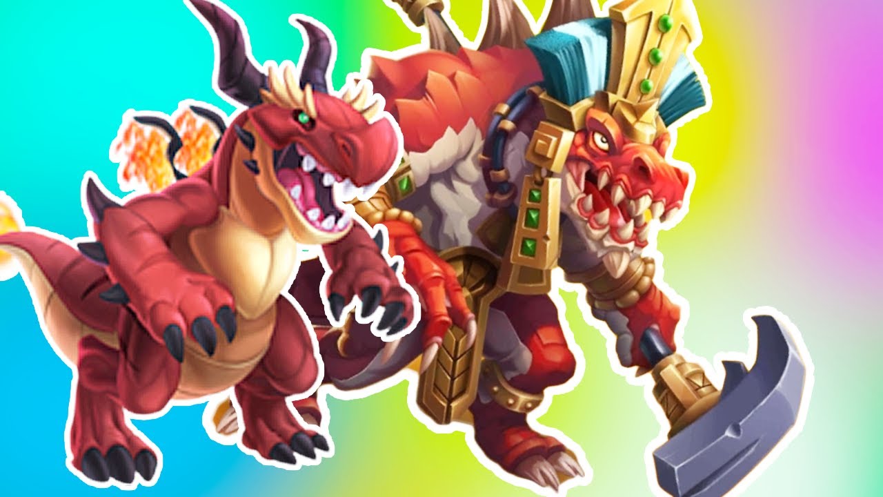 Quaxalcroc and Firesaur collab - Monster Legends - YouTube