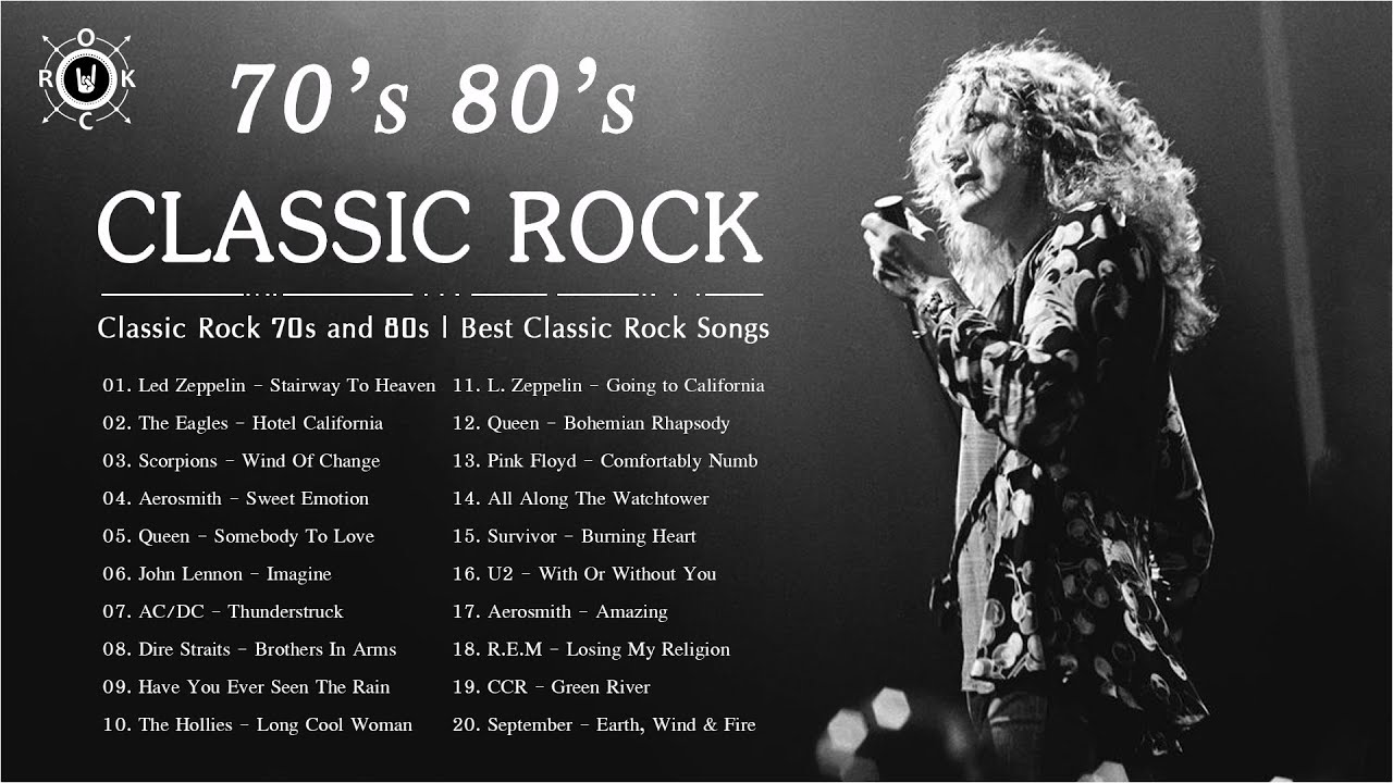 Classic Rock 70s 80s Collection | Best Classic Rock Playlist 70s and ...