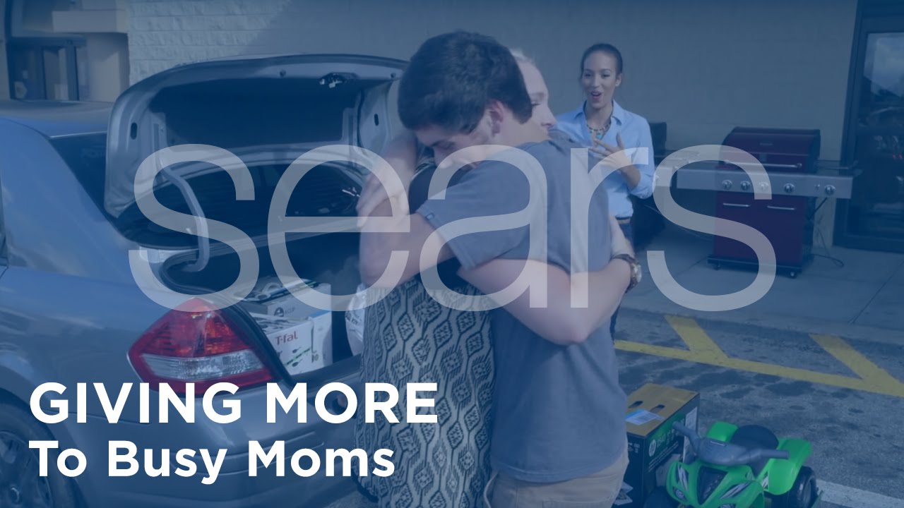 Sears Giving More To Busy Moms - YouTube
