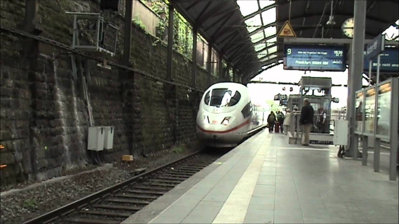 ICE 3m 4604 der Deutsche Bahn faehrt ab von Aachen Hbf - YouTube