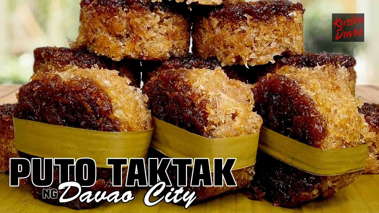 PUTO TAKTAK NG DAVAO CITY | PUTO BALANGHOY | KUSINA DAVAO - YouTube