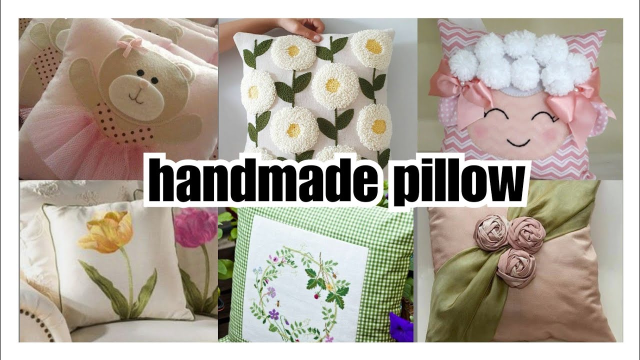 100+pillows design|| handmade kushan//defrands cushion designs - YouTube
