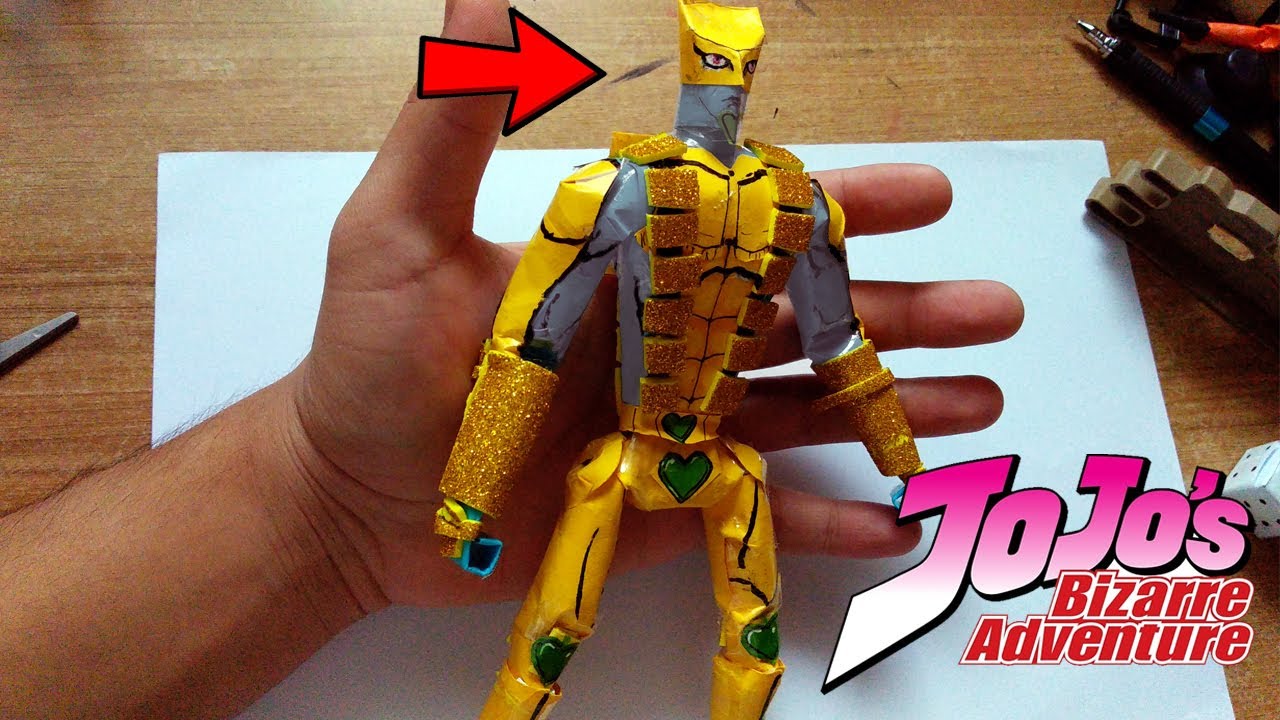 Finishing 'The World' Paper Action Figure | JoJo's Bizarre Adventure ...