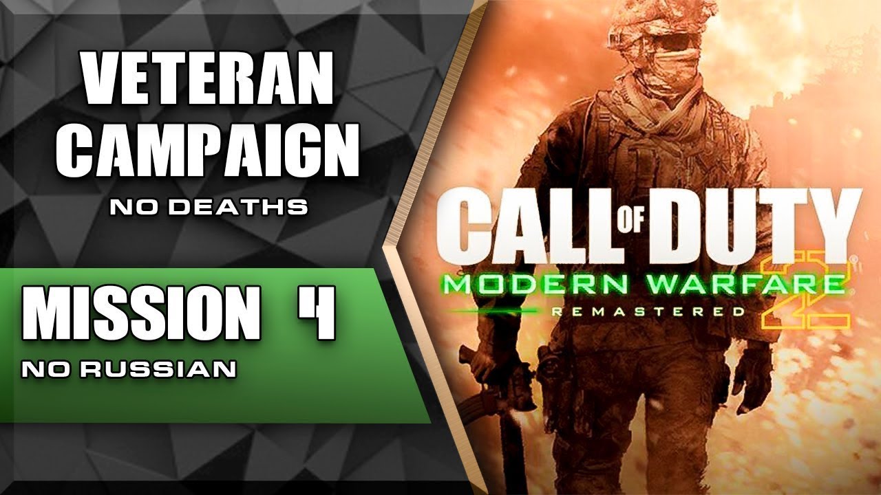 Call Of Duty Modern Warfare 2 Mission 4 No Russian - YouTube