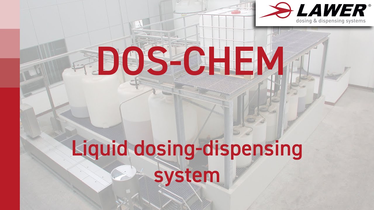 DOS CHEM | Liquid dosing-dispensing system - YouTube