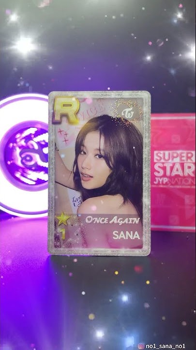 GAME CARD─SANA #twice #트와이스 #トゥワイス #나연 #정연 #모모 #사나 #sana #サナ #지효 #미나 #다현 #채영 #쯔위 ...