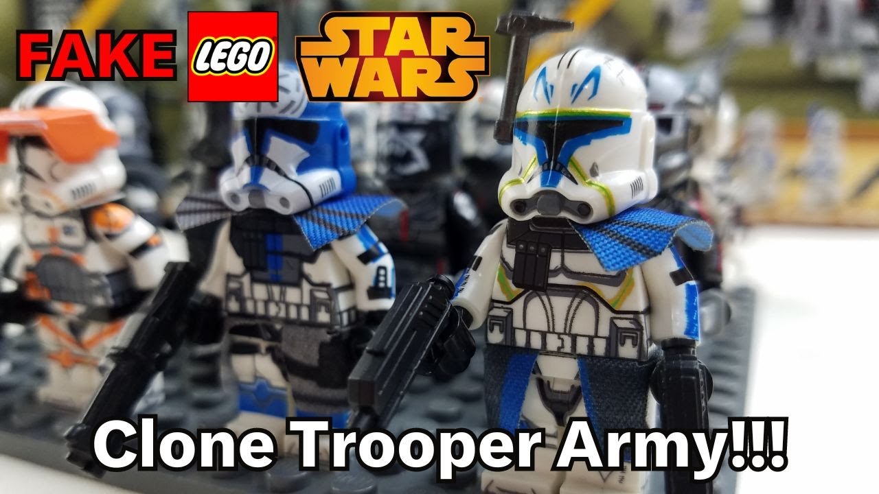 Starting a FAKE LEGO CLONE ARMY!!! Pt. 1 of Building a Fake Lego Clone ...