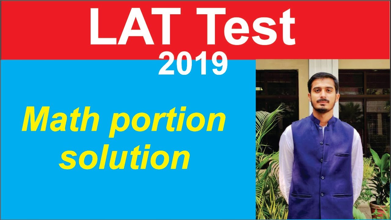 Lat Basic Math Mcqs | Lat Solved Math Past Papers | Lat Math Portion ...