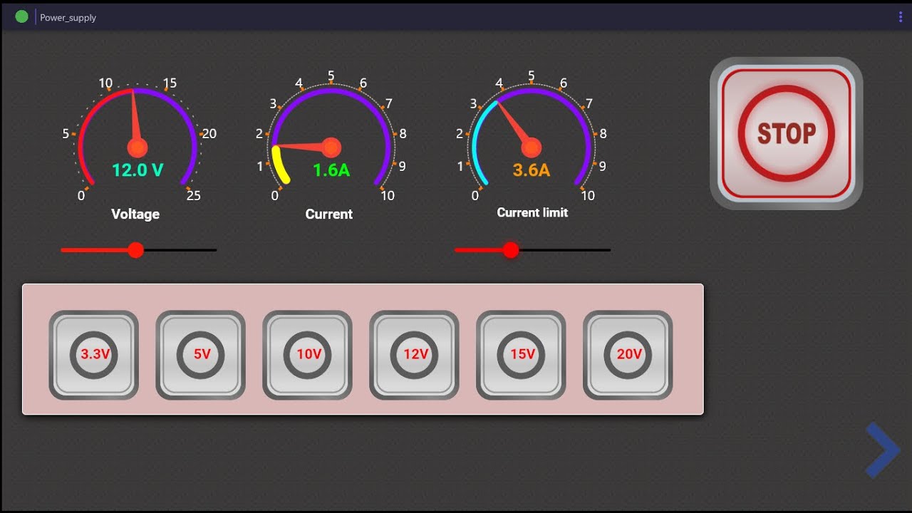 Scada для БП Hmi For Power Supply Virtuino Iot Youtube