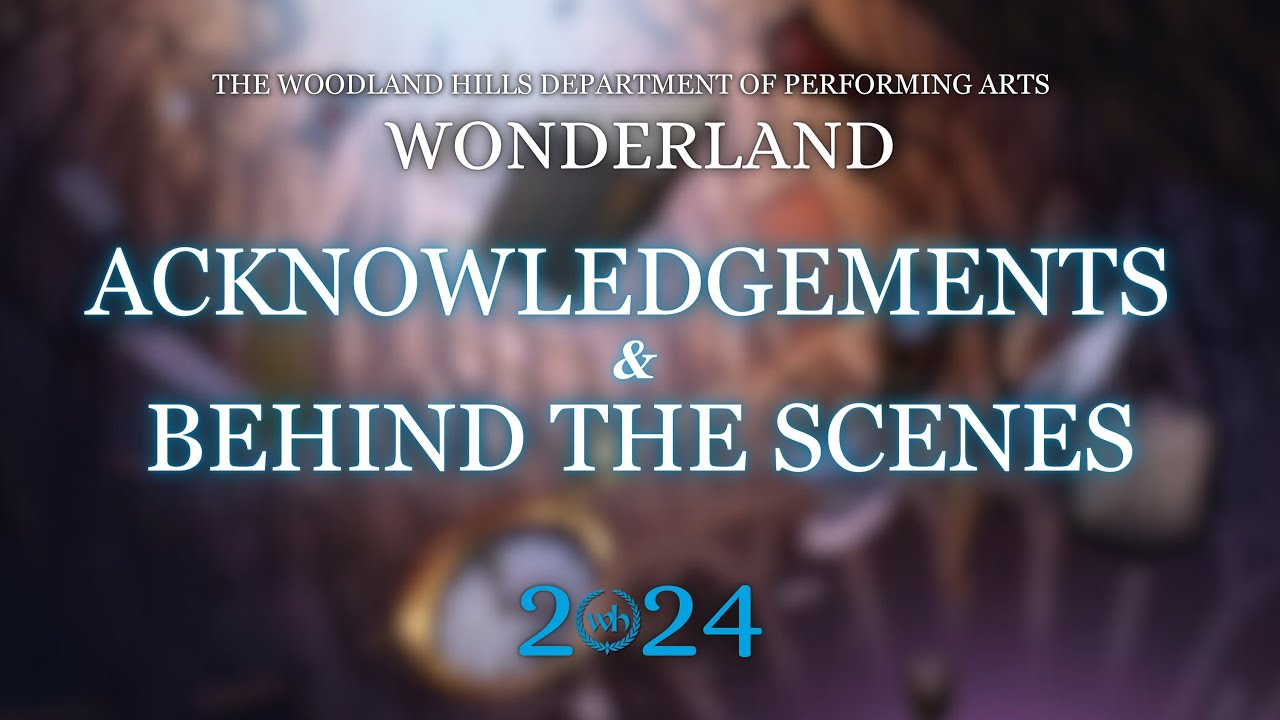 Behind the Scenes of Wonderland 2024, WHSD - YouTube