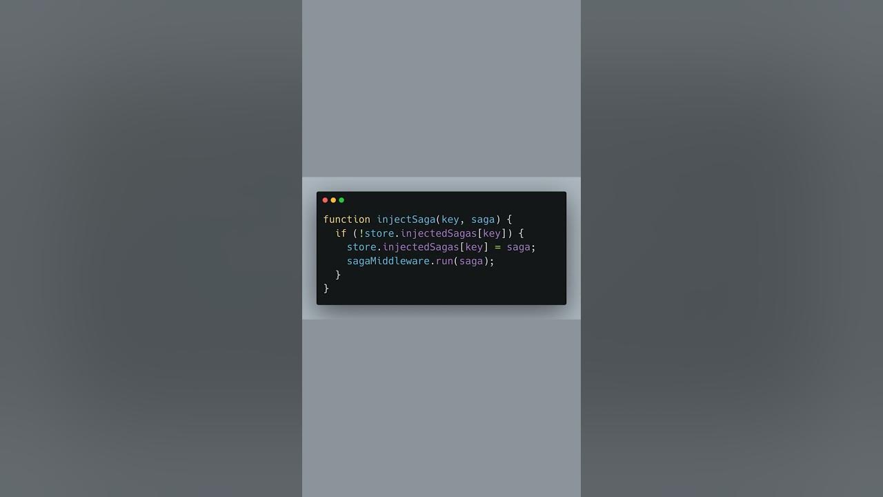 Supercharge React Apps with Dynamic Saga #React - YouTube