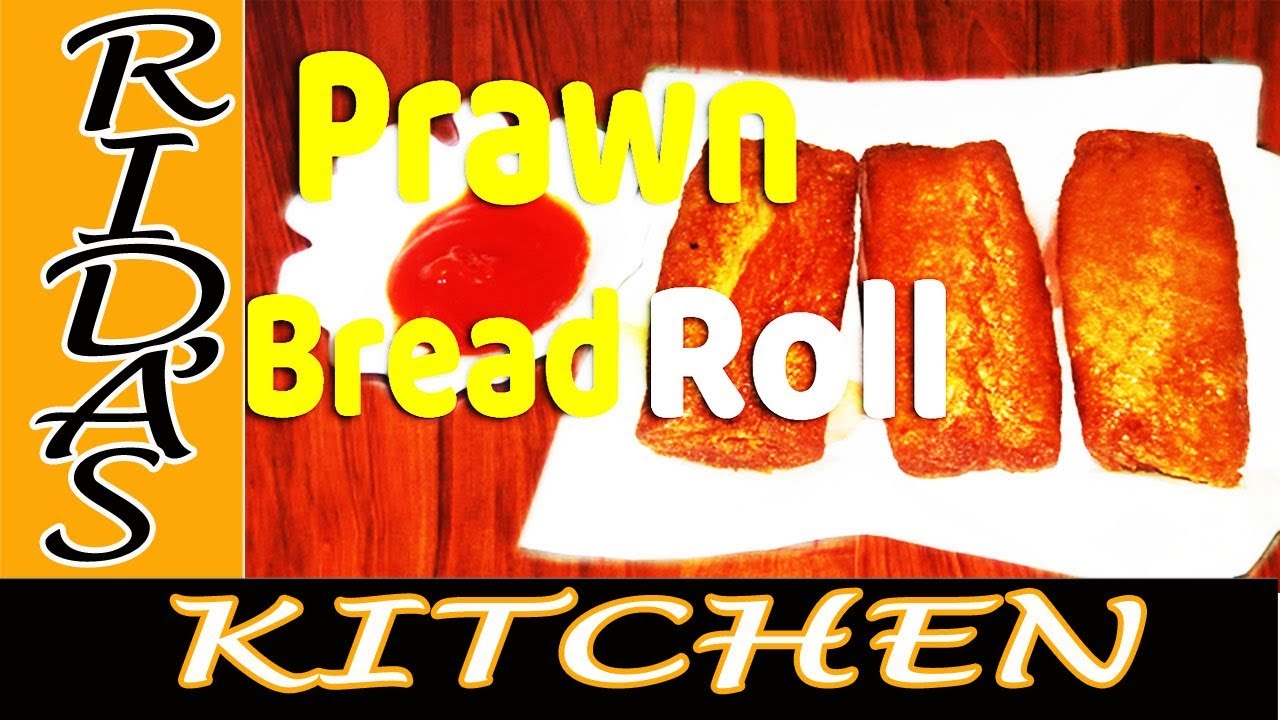 Prawn stuffing bread roll is very easy & tasty evening snack | by Ridas ...