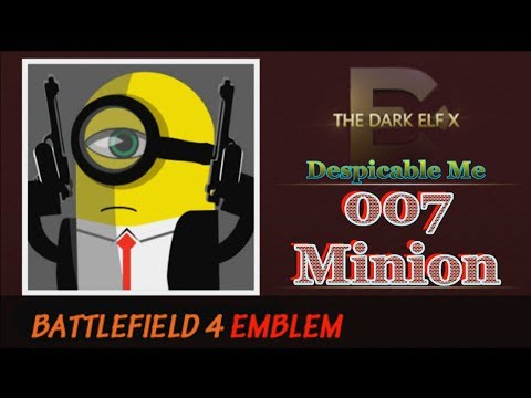 Battlefield 4 Emblem - 007 Minion ( Despicable Me ) ( PREMIUM ) - YouTube