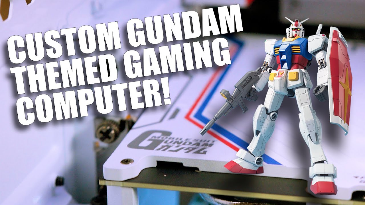 The Gundam Themed Gaming PC... you didn't know you wanted this until ...