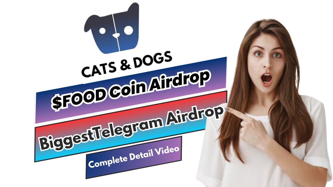 $FOOD Telegram Airdrop - CATS & DOGS Airdrop Step By Step Guide - YouTube