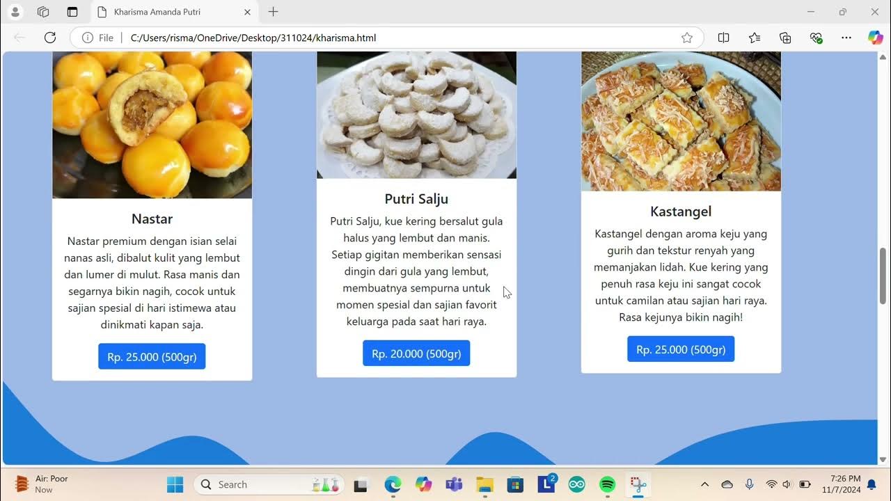 UTS PEMROGRAMAN WEB 1 - YouTube