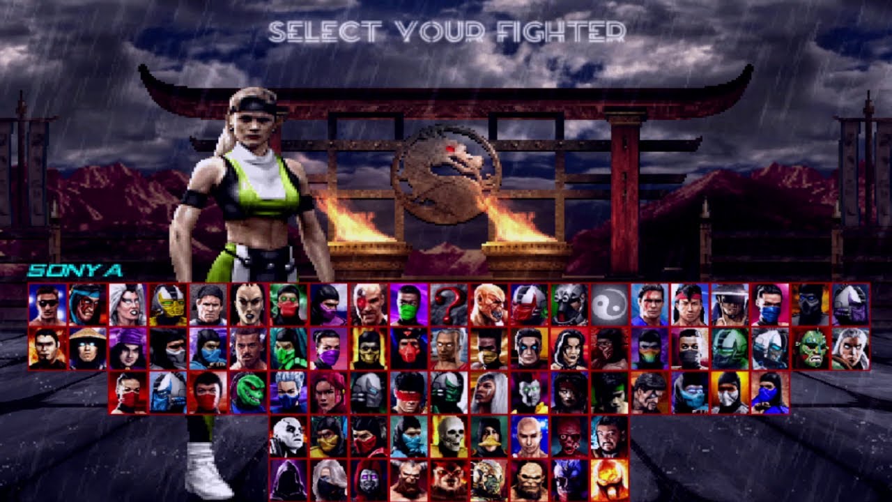 Mortal Kombat Project Powered 1.4 Patch 2 (Mugen) Sonya - YouTube