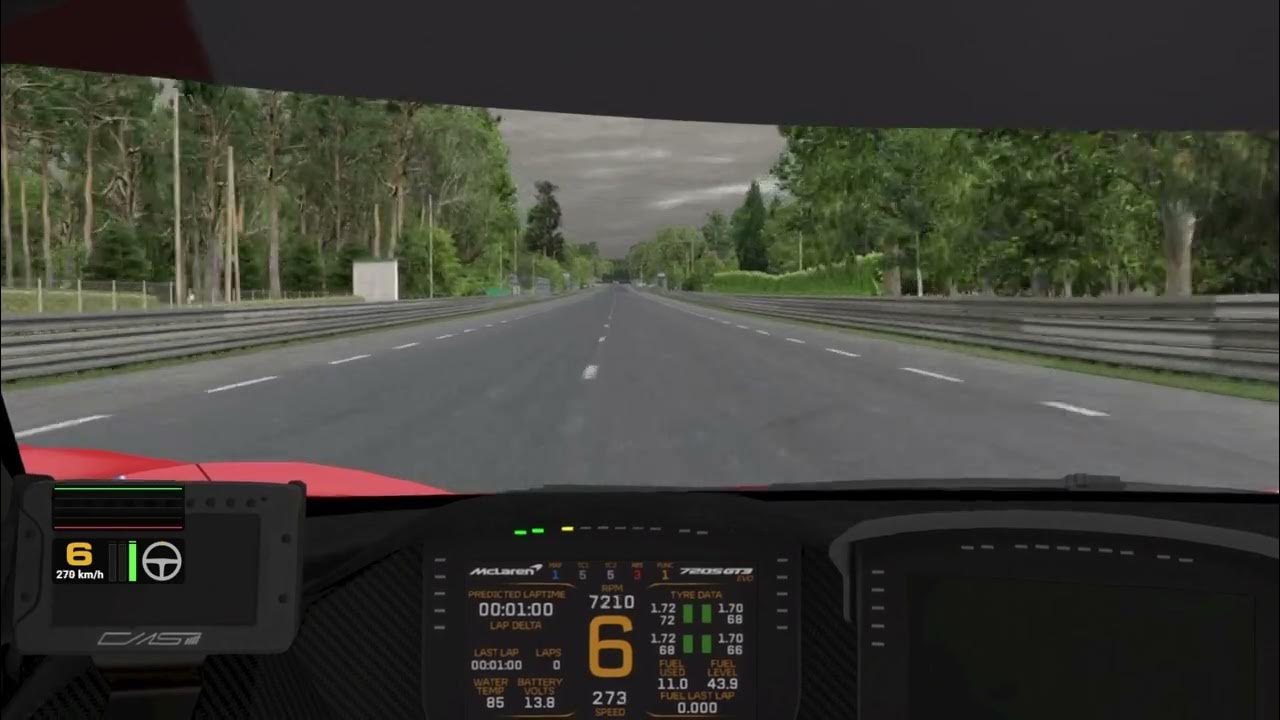 iRacing Onboard Lap: McLaren 720S GT3 EVO at Le Mans 24S4 Simucube Series - YouTube
