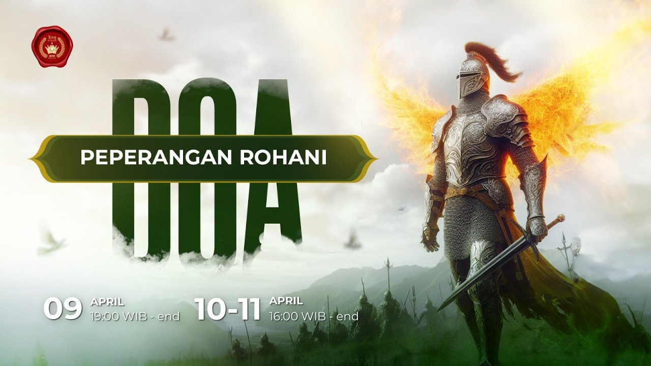 DOA PEPERANGAN ROHANI | JKT - KAMIS 11 APRIL 2024 | KING OF KINGS ARMY ...