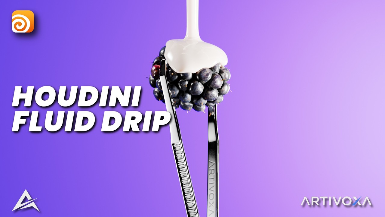 Houdini Tutorial | BEGINNER FLUID SIMULATION - YouTube