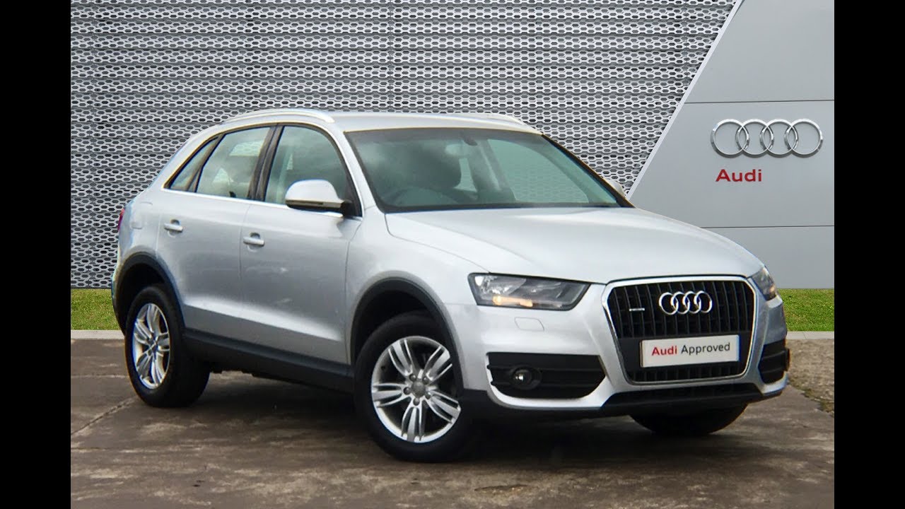 KR63YPZ AUDI Q3 TDI QUATTRO SE SILVER 2013, Slough Audi - YouTube