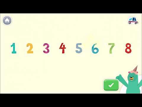 Numbers hunt 8 - Let's find the numbers 8 and count together - Let's ...
