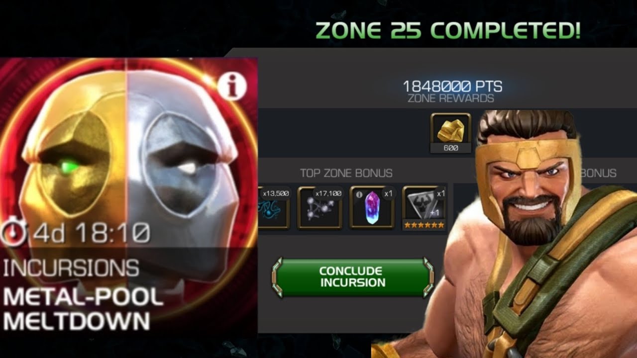 *New* Metal-Pool Meltdown Incursion | Zone 25 Run | Hercules Madness ...