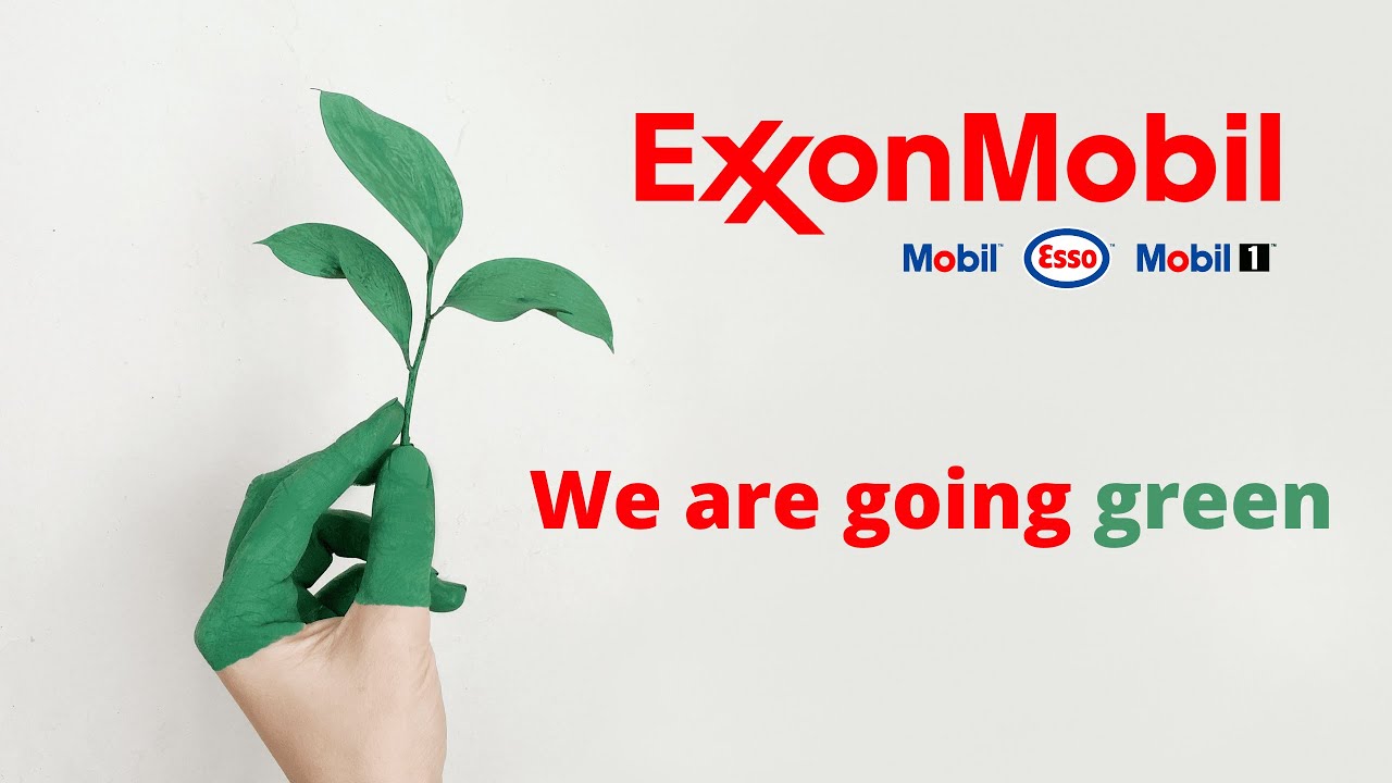 New ExxonMobil Ad - We're Going Green - YouTube